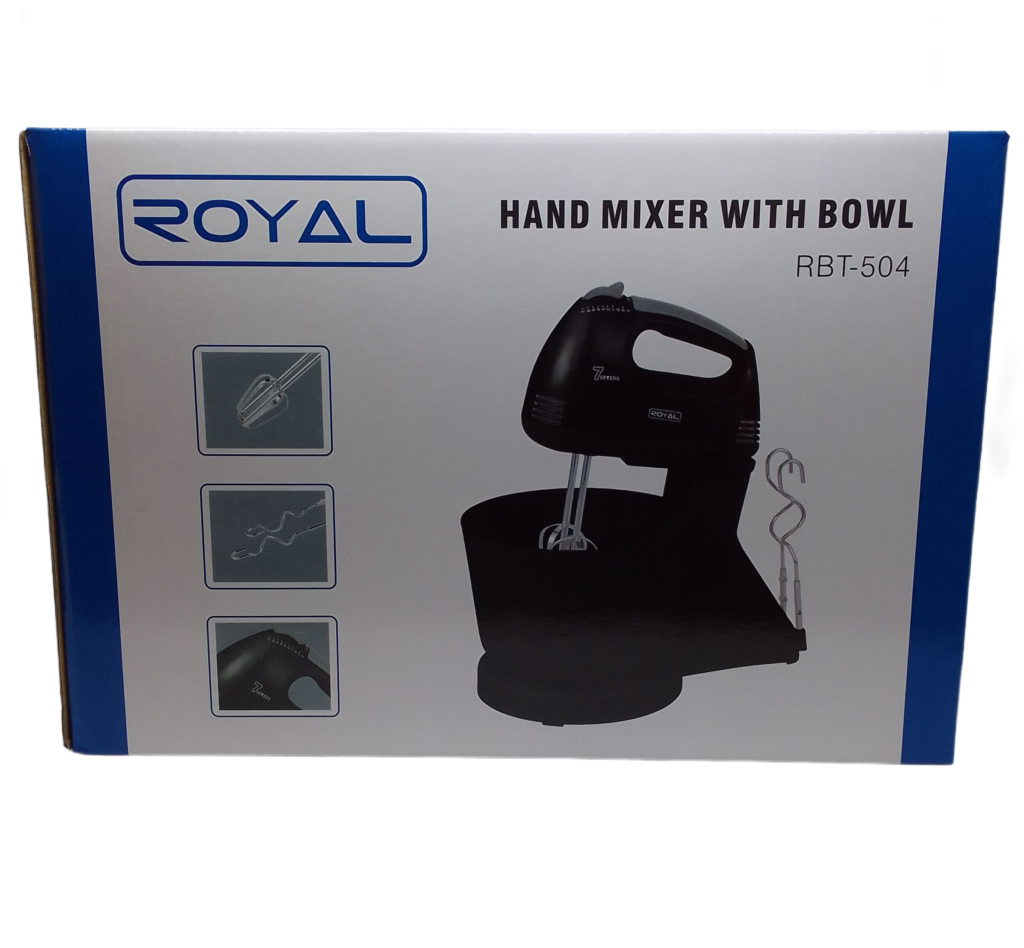 Premium Royal Hand Mixer/Bowl - Conveniently Efficient ...