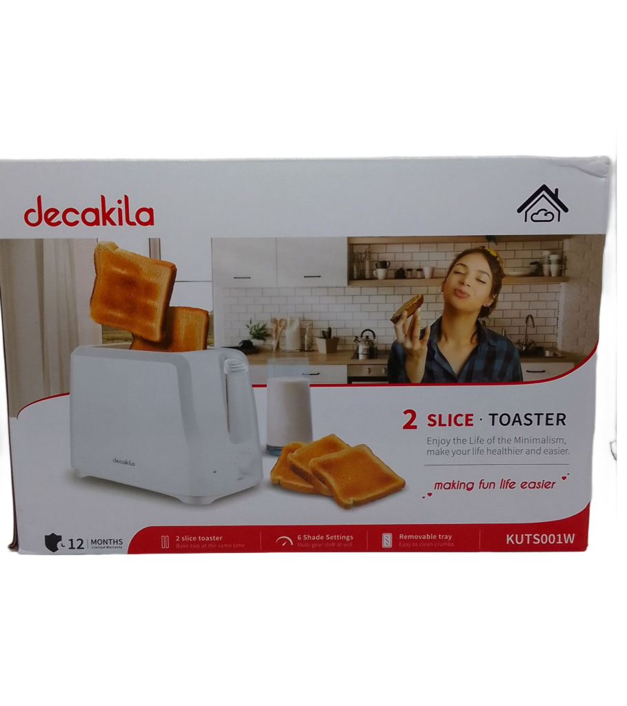 Start Your Morning Right: DECAKILA 2 SLICE TOASTER - Wallysconveniencestore